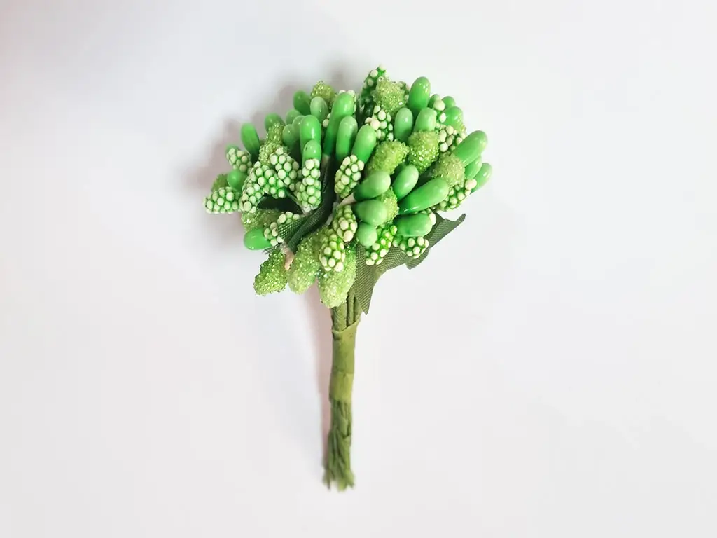 Set 144 stamine decorative verzi