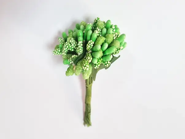 Set 144 stamine decorative verzi