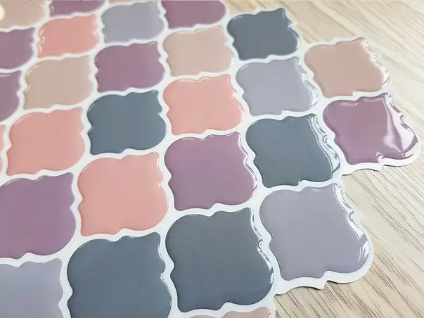 Faianţă autoadezivă 3D mozaic Damasc Lorena | Decoratiune Folina